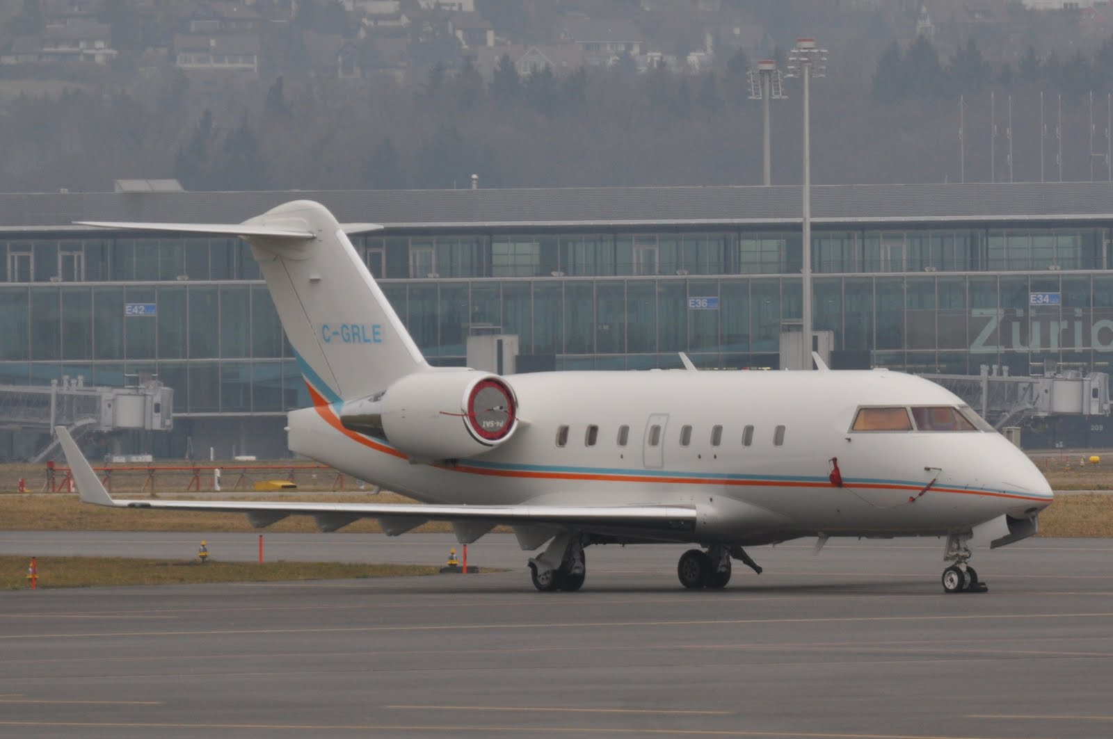 Flypictures: C-GRLE / Challenger 604 / Chartright Air
