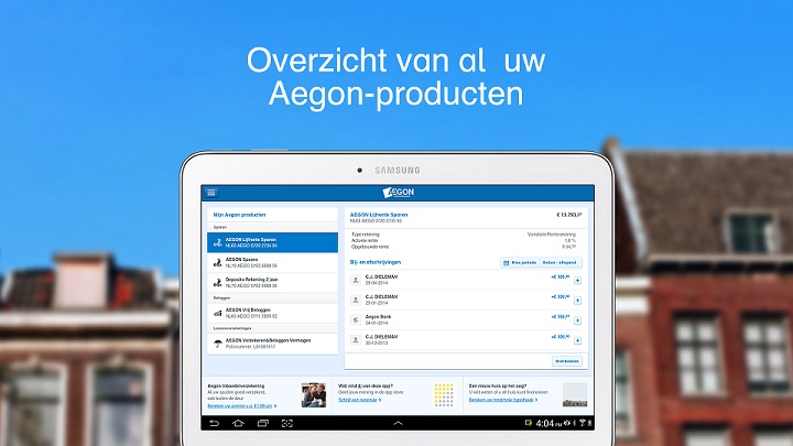 Mijn Aegon app helpt klant met financiële keuzes - Bank Nieuws