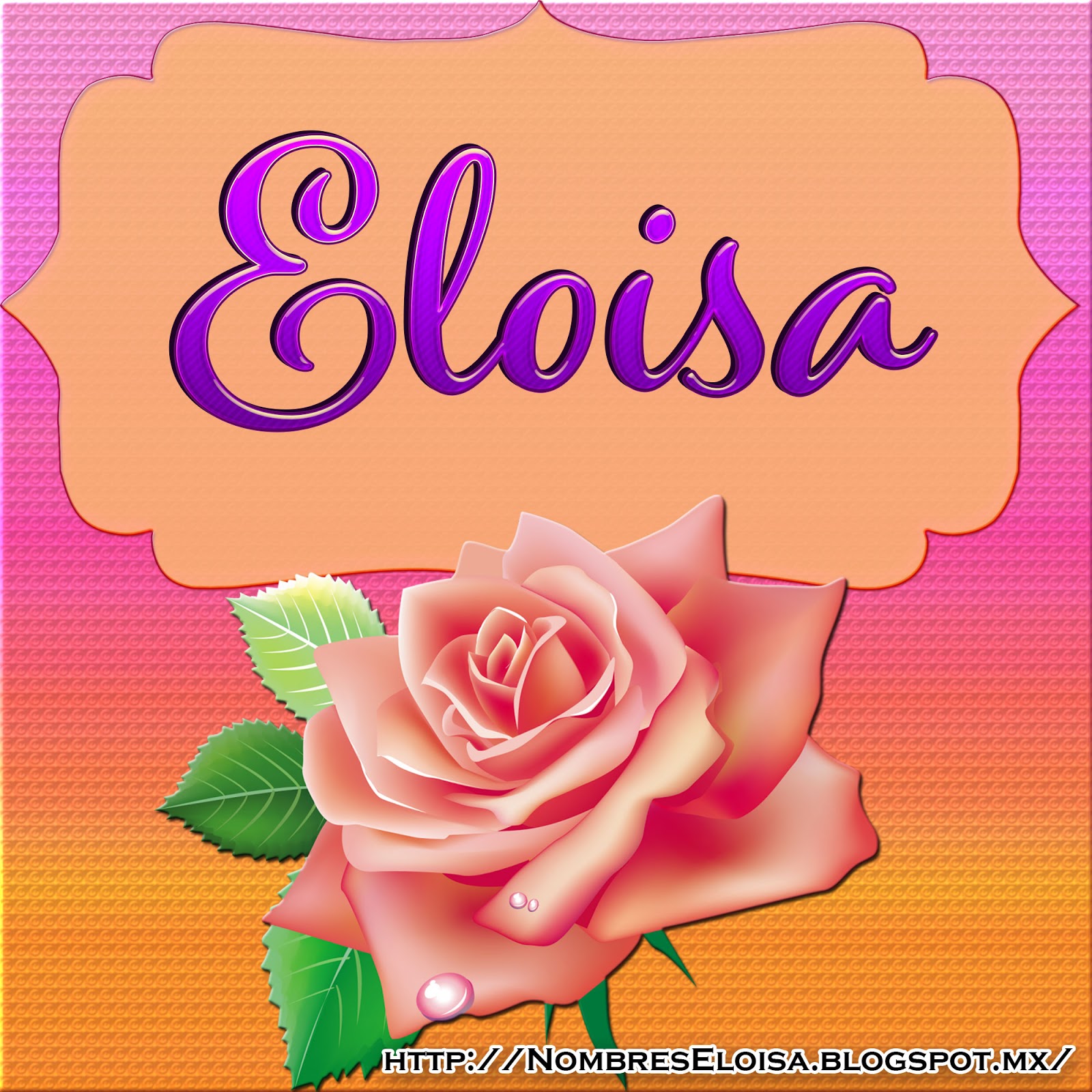 Pin en ELOISA NOMBRES JEJEJE