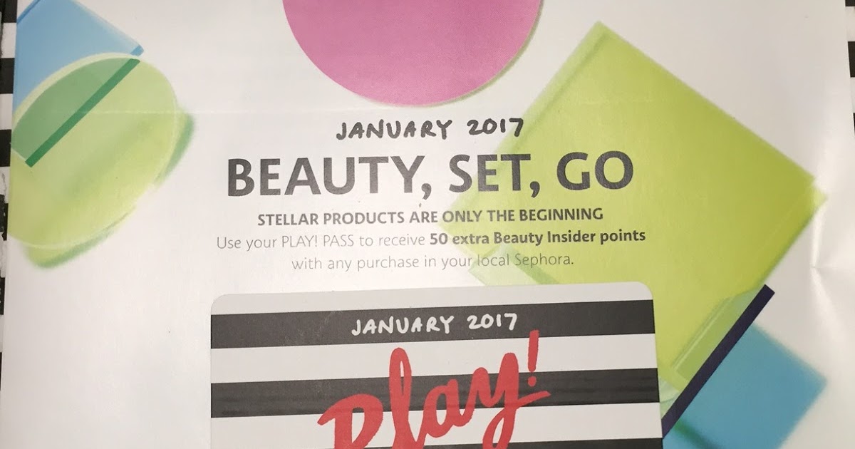 Unboxing: Play! by Sephora January 2017 - What Can I Buy?