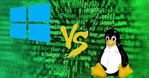 diferença entre windows e linux