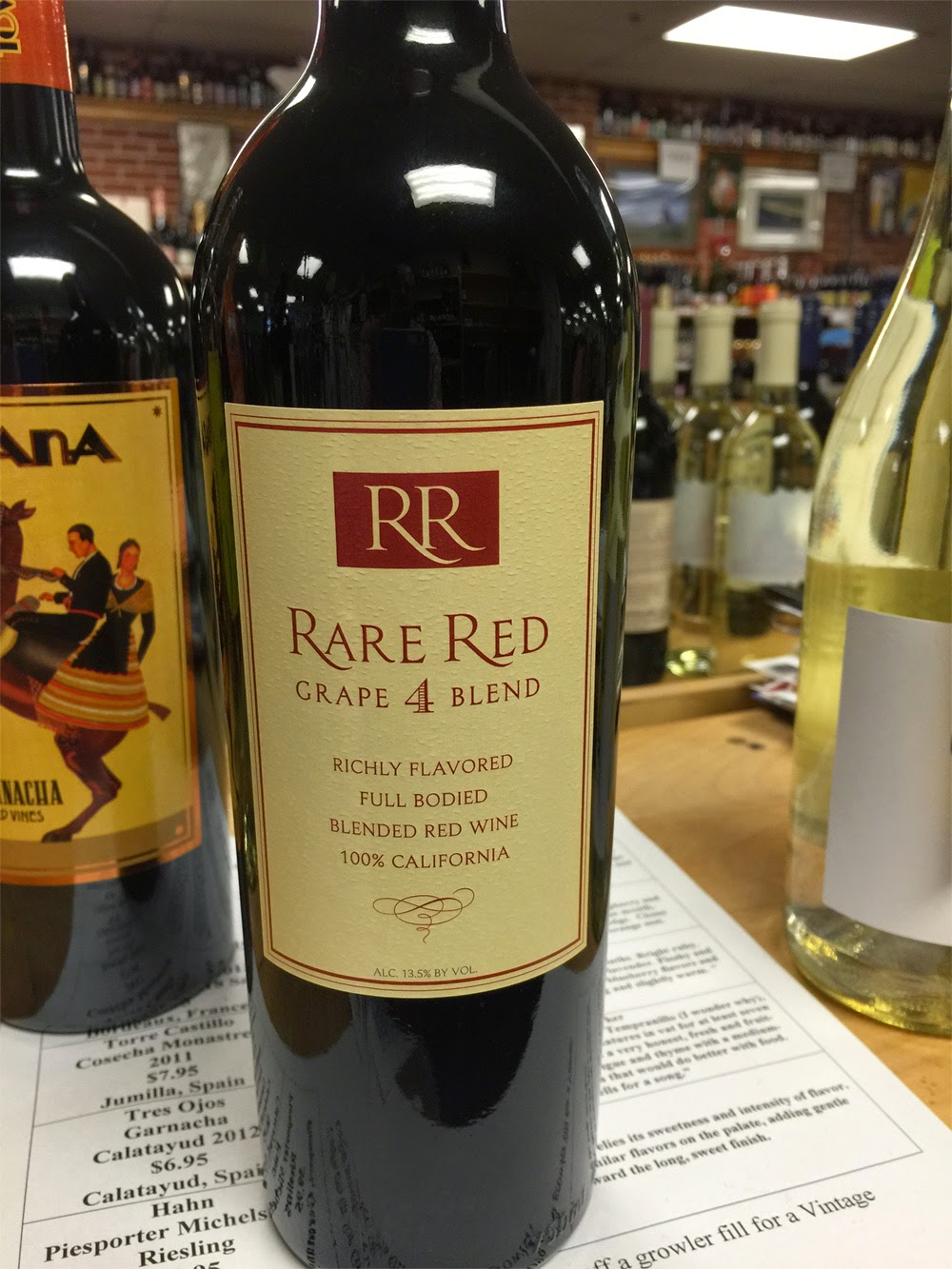 Alejandro's Wine Blog: Rare Red - Zinfandel, Petite Syrah, Petite ...
