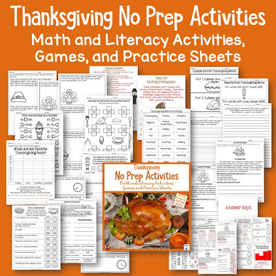 Elementary Matters: Thanksgiving Resources