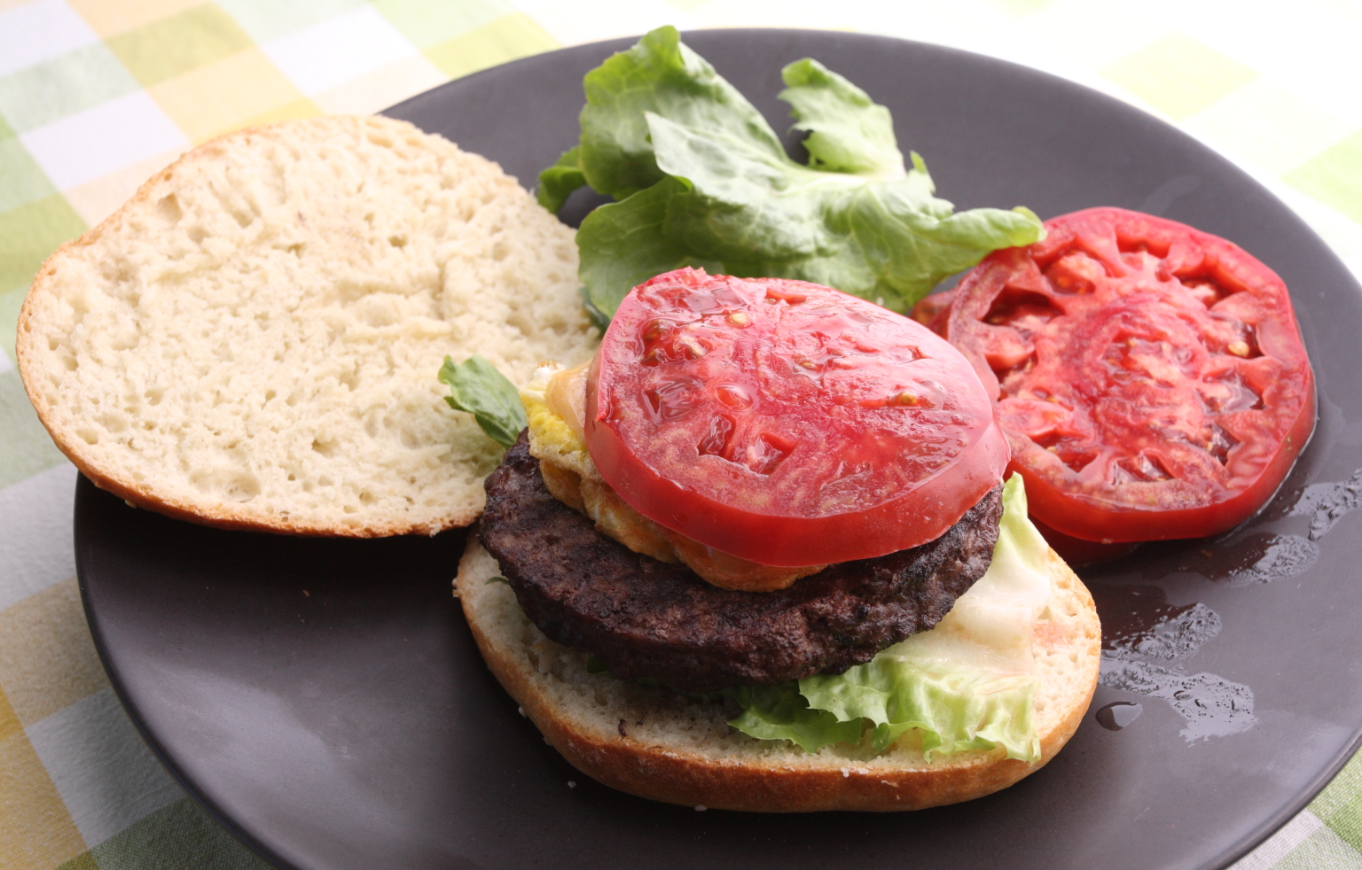 The Quest for Chefhood: Heirloom tomato burgers