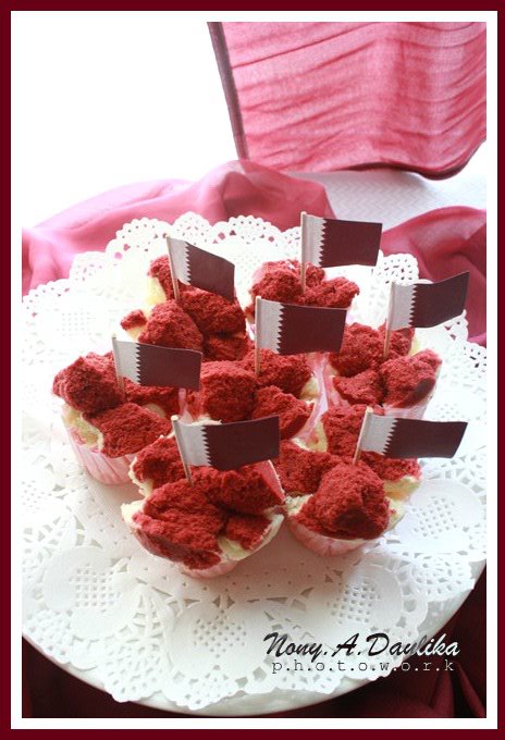 Nony Aska Daulika Blog: Qatar National Day Steam Cake