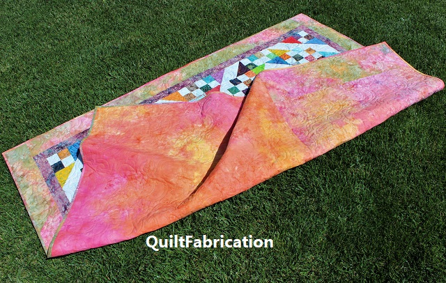 Batik Scrap Quilt