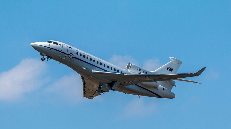DEFENSE STUDIES: First Dassault Falcon 7X Special Purpose Aircraft Arrive