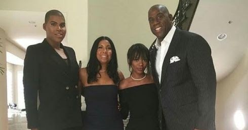 Meet Magic Johnson and his lovely family