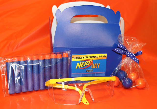 Invite and Delight: Nerf Gun Party