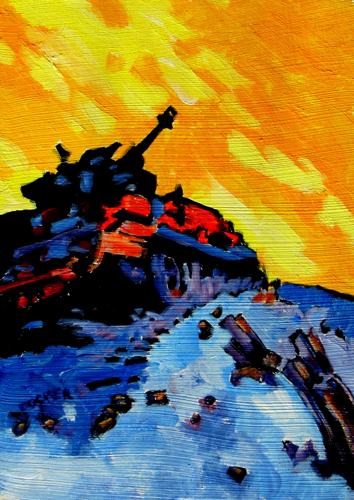 LANDSCAPE PAINTINGS: WAR IS OVER