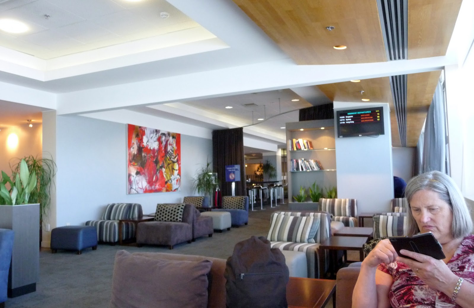 The Wandering Warners: Seniors Seeing the World: Auckland: AKL NZ Koru Club