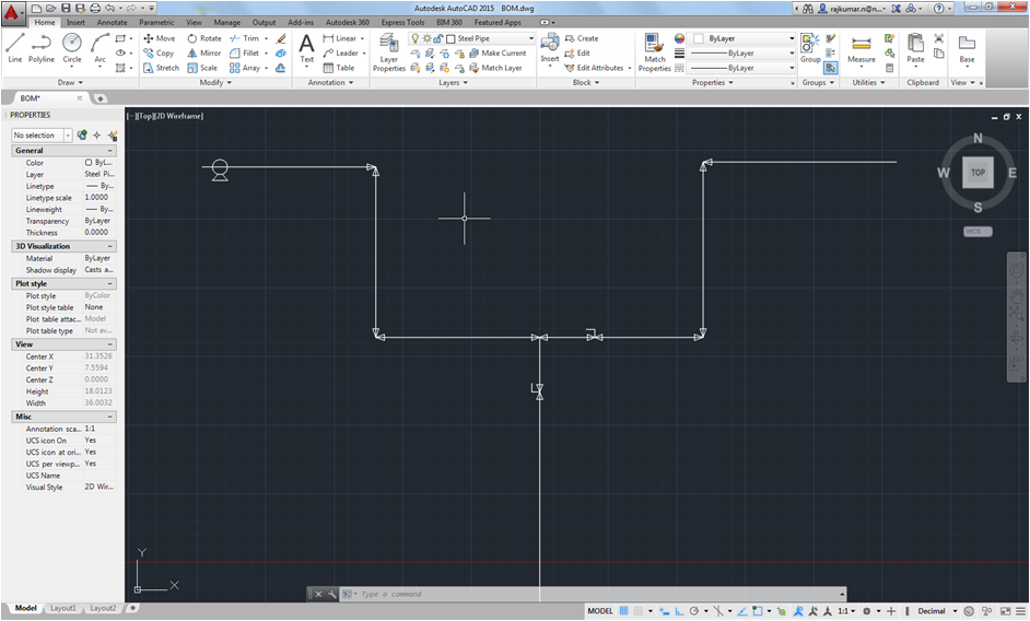 AutoCAD automatic BOM update by single command