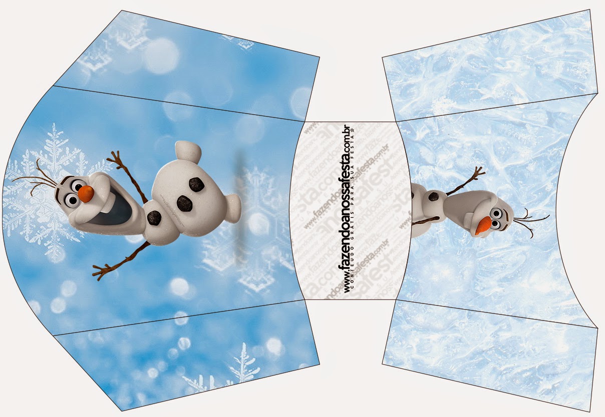 Olaf: Free Printable Boxes. - Oh My Fiesta! in english