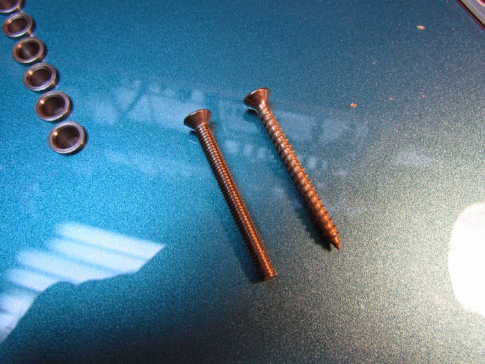 Threaded Inserts for Fender Guitar Neck Crawls Backward (When Alarmed)