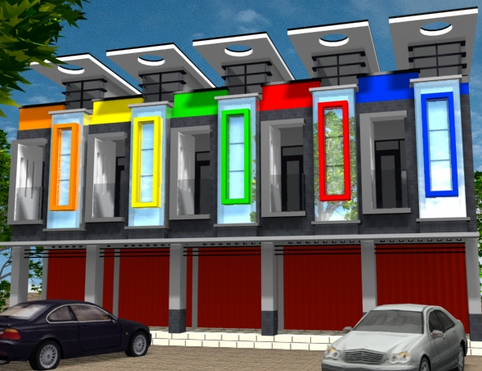 Desain Ruko Menarik Untuk Referensi Ruko Anda! - Imuel Chaniago