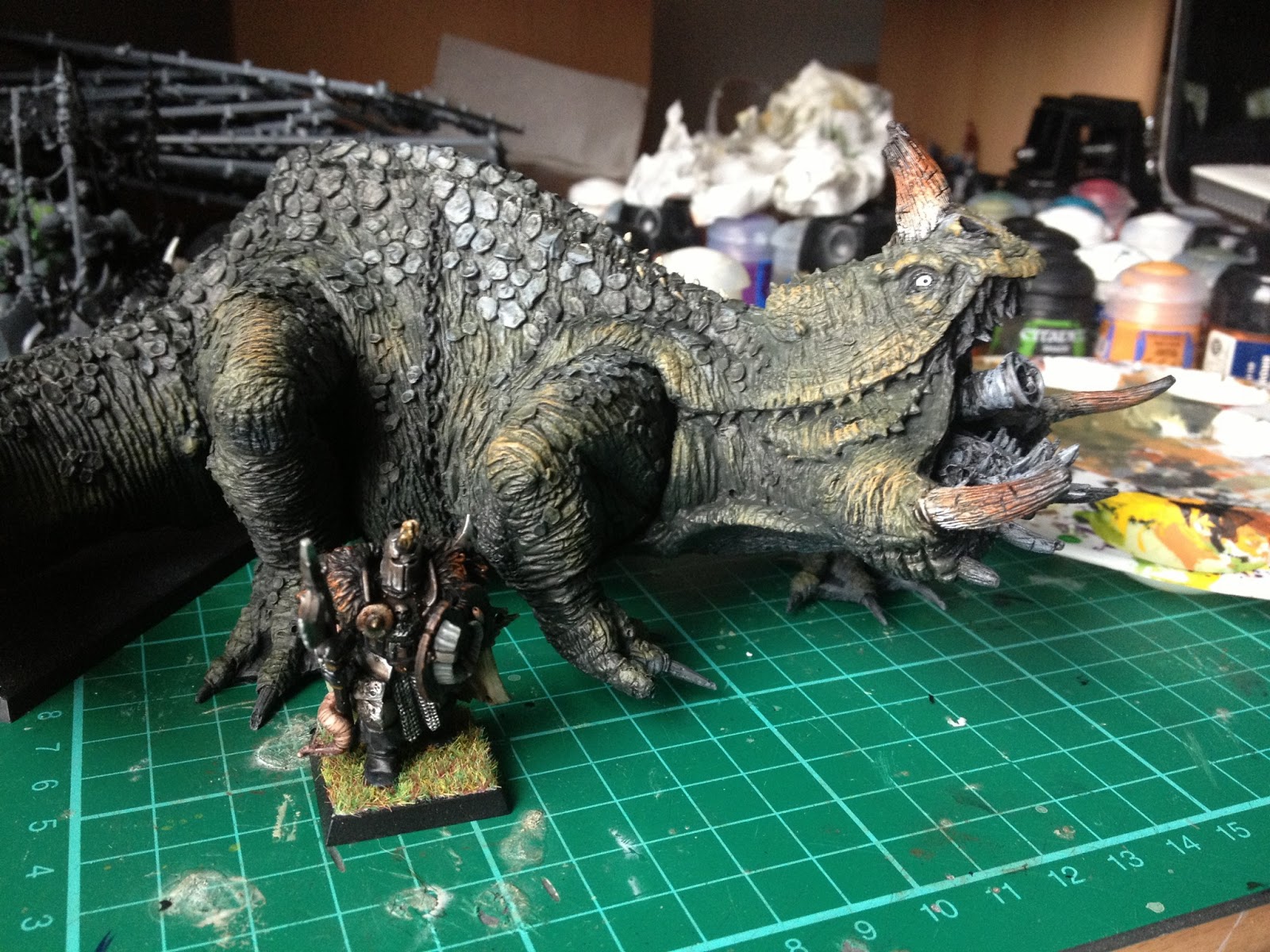 The Rusty Workbench: WiP: Bubebolos the Toad Dragon (Bob the Turd)