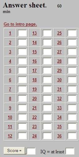 МАТЕМАТИК: IQ тест