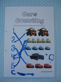 ...Joyful Mama's Place...: Play and Learn with Mama: Disney's Cars ...