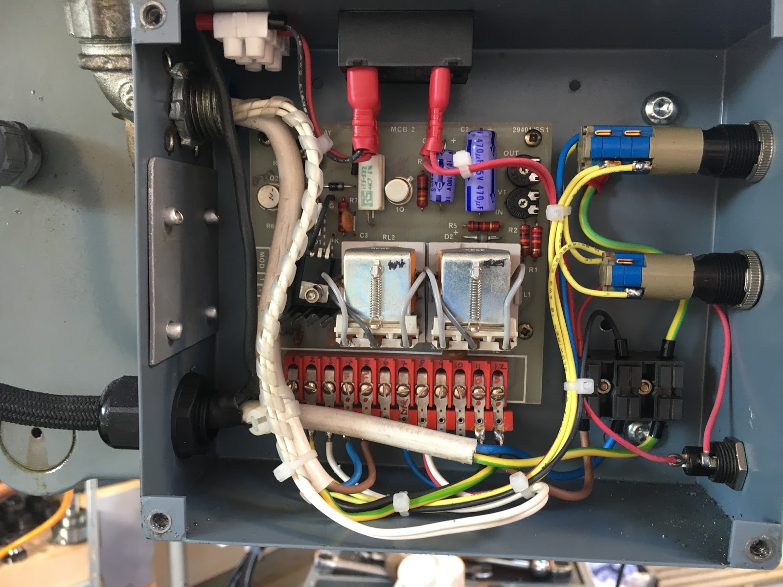 The Mighty Shiz: Power drawbar controller - fixed!!