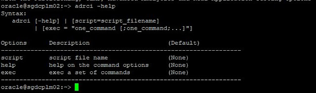 Oracle Database Commands and Practical Examples: Oracle 12c ADCRI ... Oracle Database Commands and Practical Examples: Oracle 12c ADCRI ...