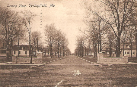 Retiring Guy: Deming Place, Springfield, Missouri (Postcard Series)