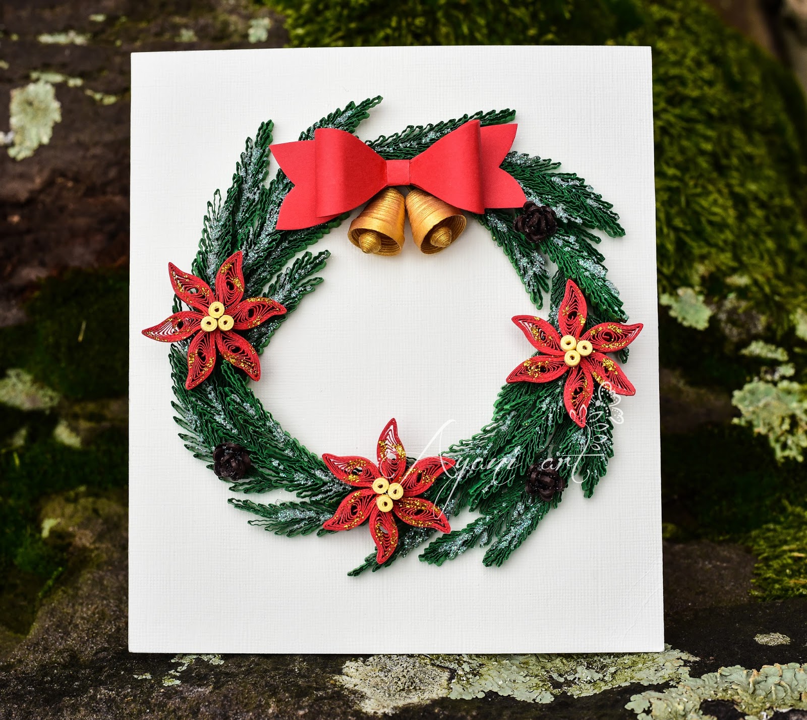 Ayani Art Quilling Christmas Card ayani-art-quilling-christmas-card