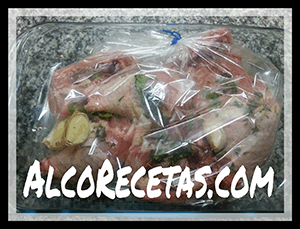 La cocina de alco: Zancas de pollo al horno con patatas al tomillo.