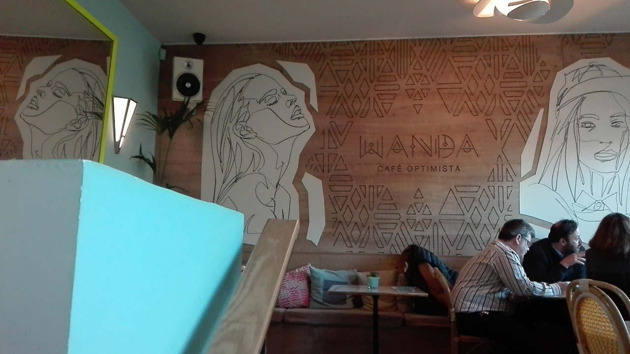 Movernos por la Ciudad: WANDA CAFÉ OPTIMISTA