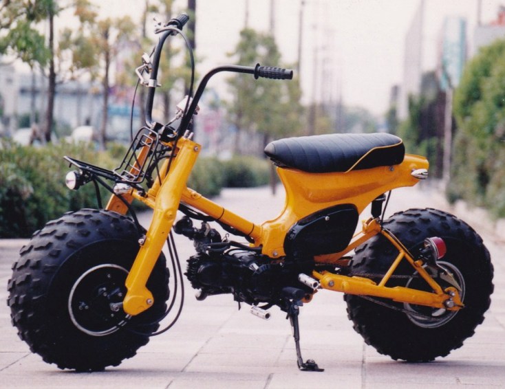 MARTIN'S DREAM GARAGE: HONDA SUPER CUB 90 WITH FAT TIRES By CUSTOM BIKE ...