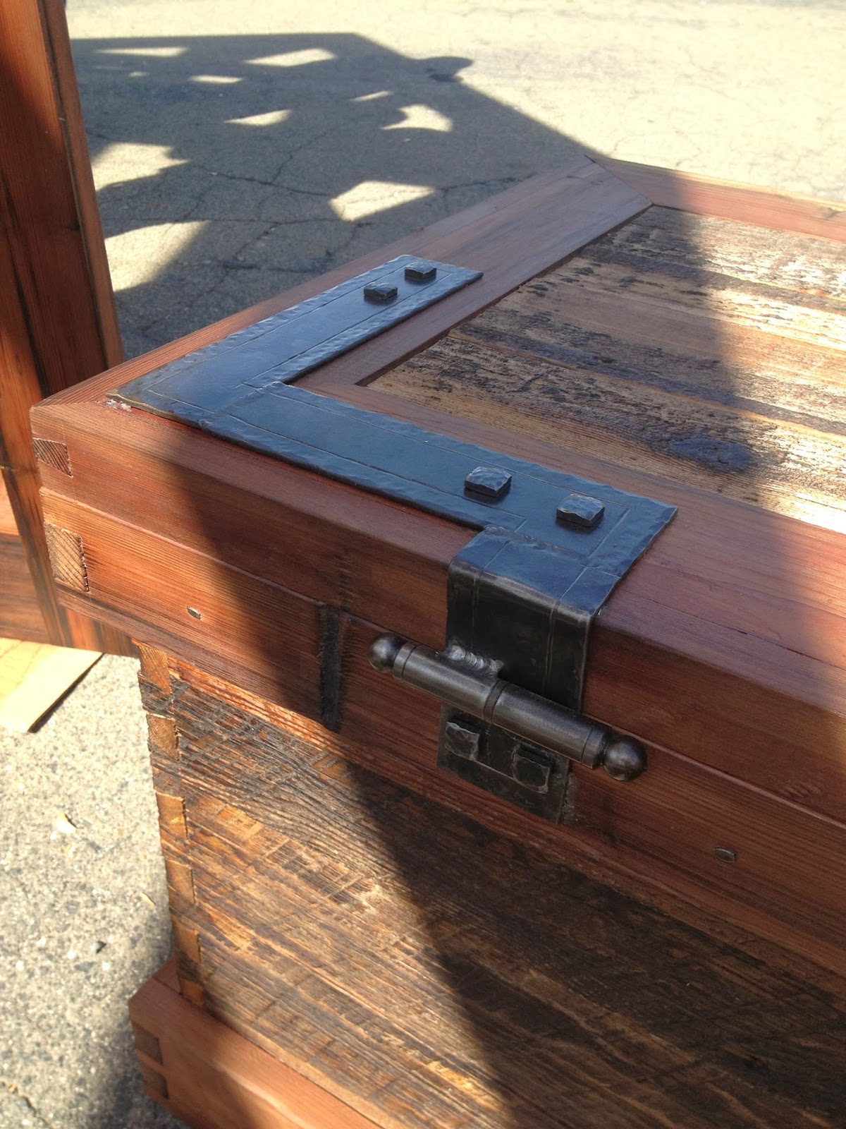 Living Iron: Wood Chest Brackets