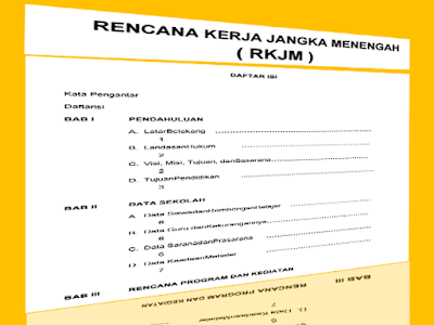 CONTOH RENCANA KERJA JANGKA MENENGAH / RKJM SMK TAHUN 2018/2019 ...