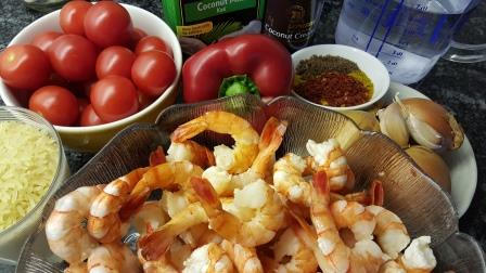 eat-culture: Reis mit Crevetten in Kokosmilch (rice with shrimps in ...