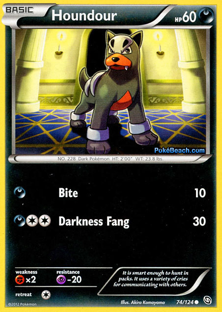 Houndour -- Dragons Exalted Pokemon Card Review | PrimetimePokemon's Blog
