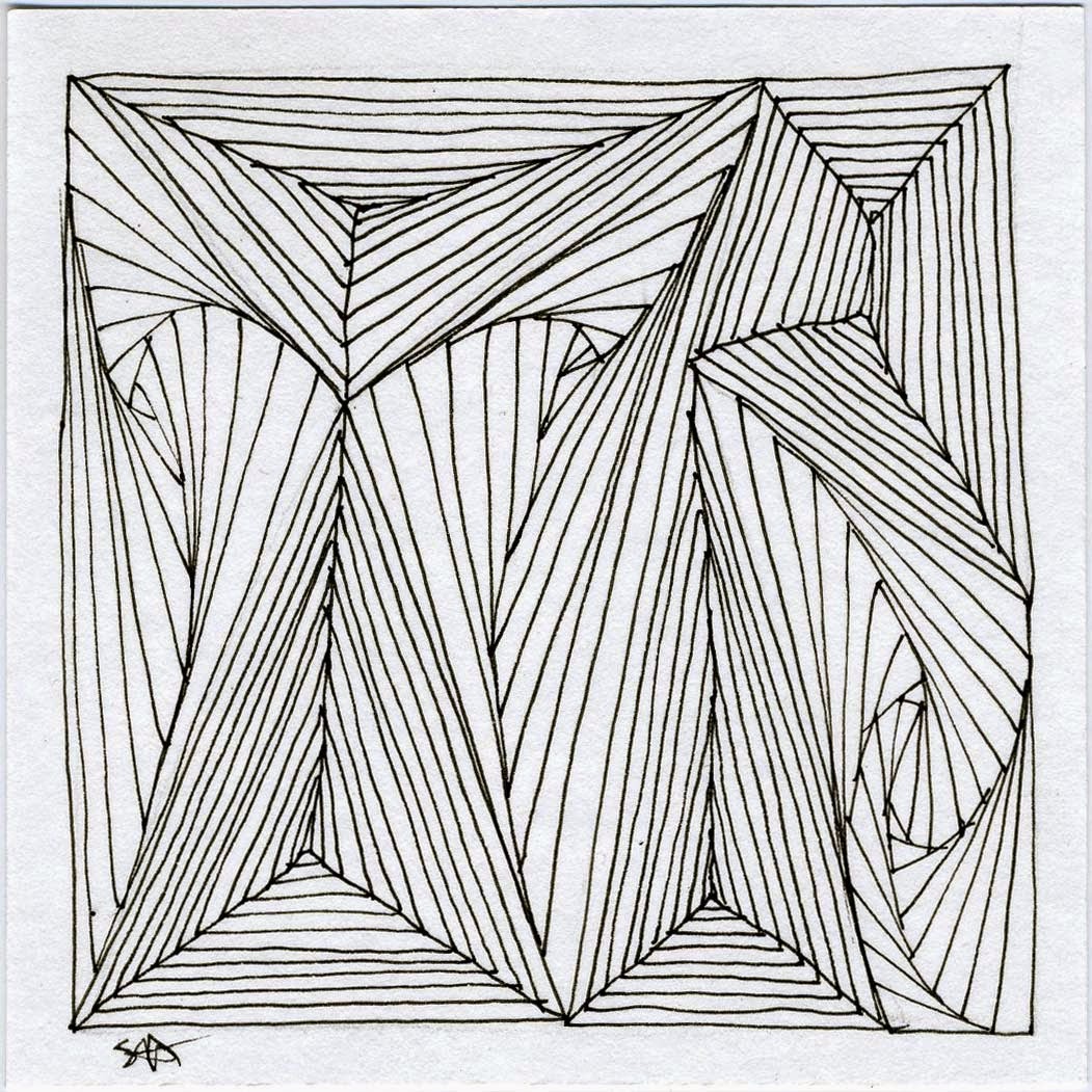 Tickled To Tangle: August 2014