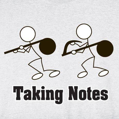 Friday Funnies - Taking Notes
