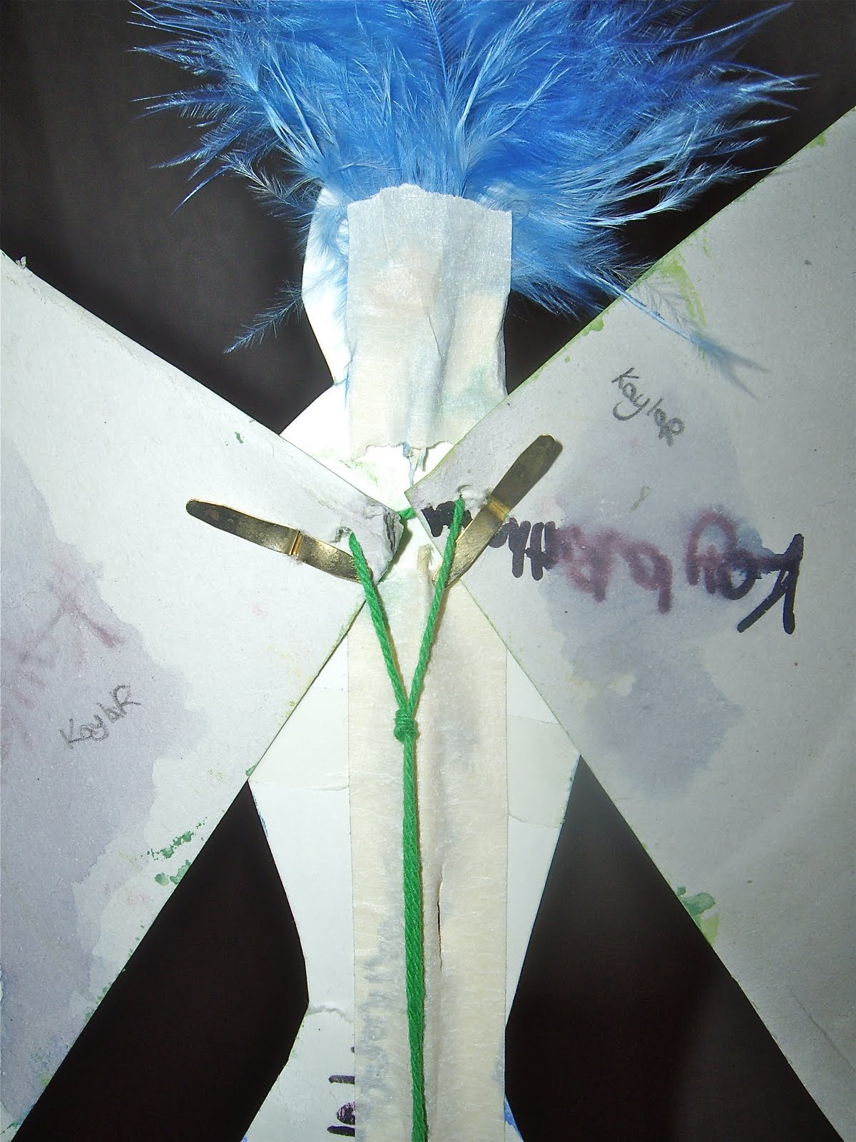 Use Your Coloured Pencils: Flying Bird Puppets