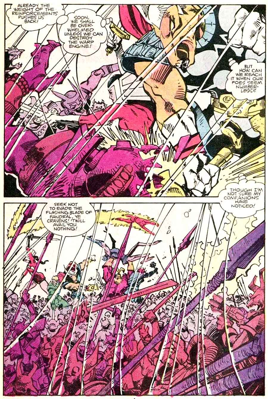 Thor #351 - Walt Simonson art & cover - Pencil Ink