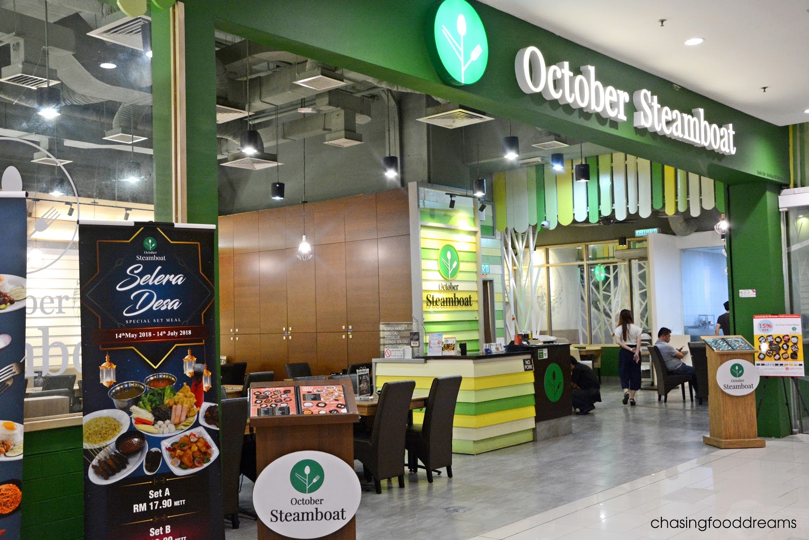 CHASING FOOD DREAMS: October Steamboat @ Paradigm Mall