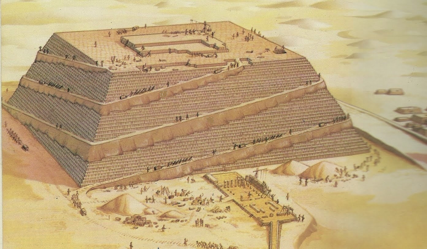 Las historias de Doncel: La construcción de las grandes pirámides de ...