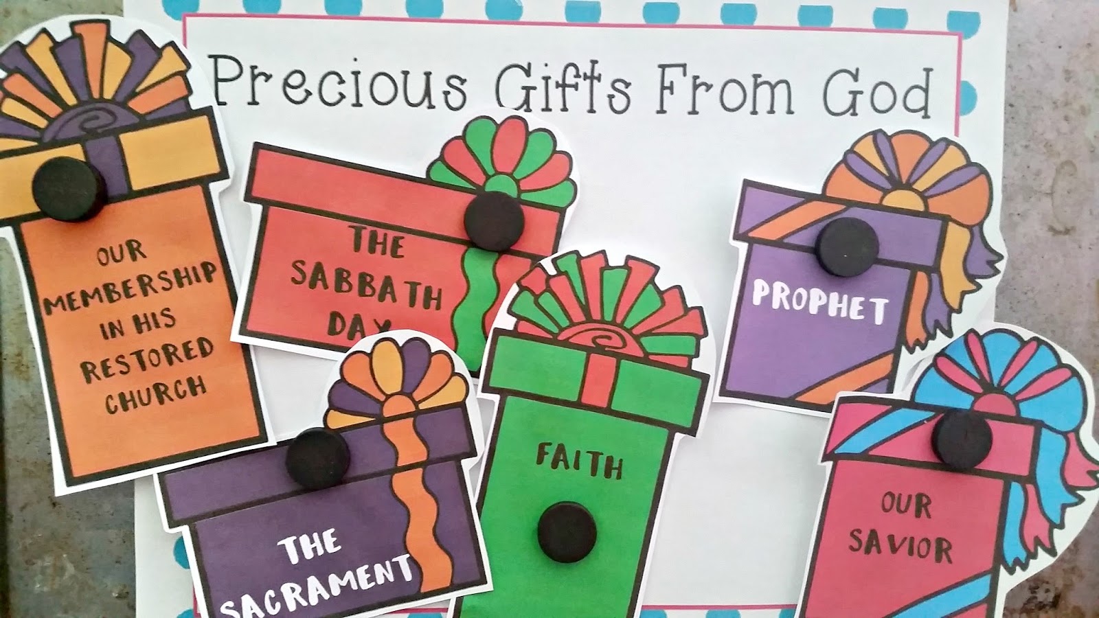 The Cozy Red Cottage: Precious Gifts from God FHE