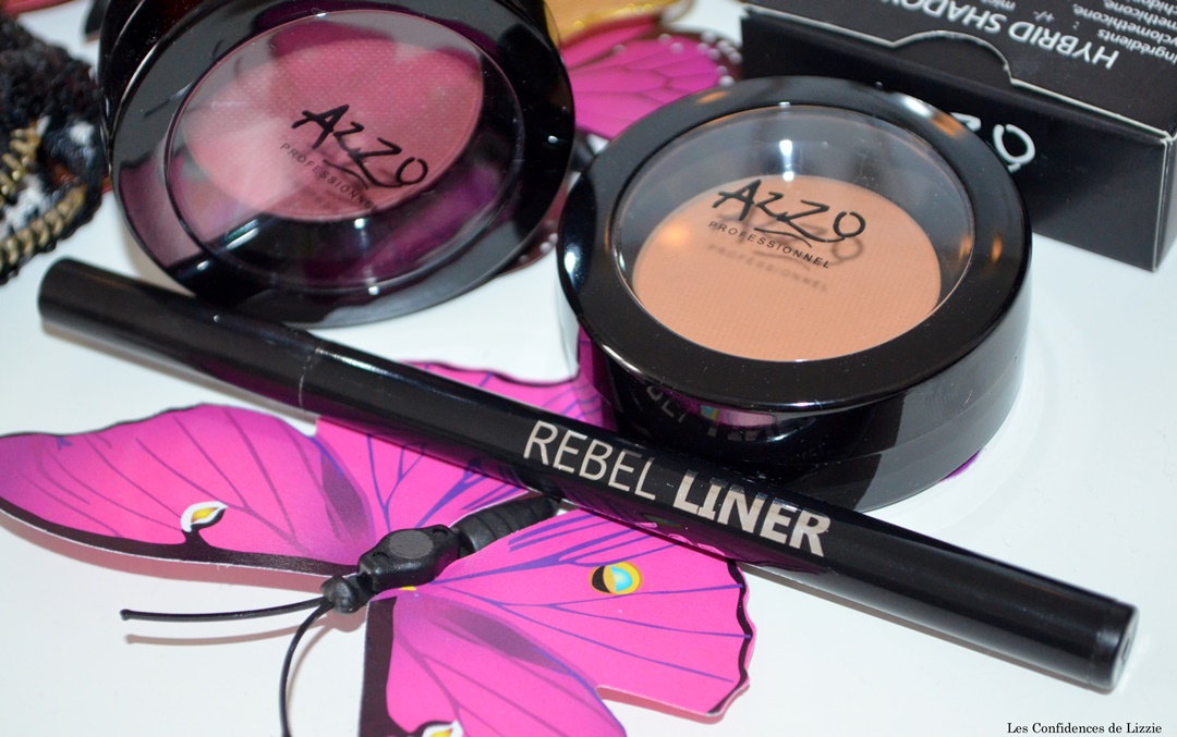 AVIS Maquillage Azzo - Les confidences de Lizzie, blog beauté et bien-être