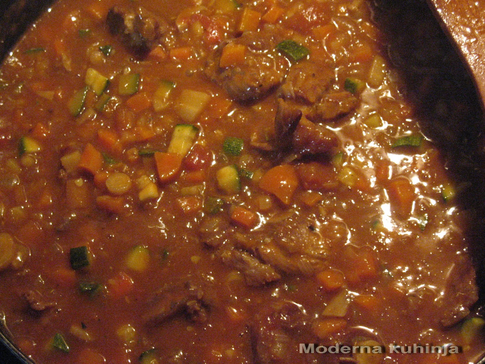 Janjetina u povrću - Moderna kuhinja - na moj način