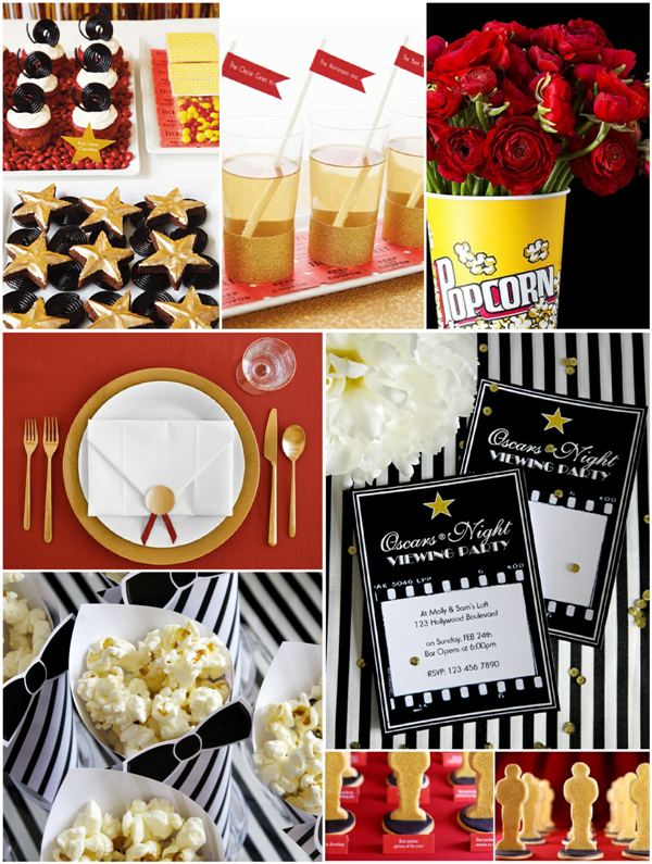Last Minute Oscars Party Ideas & Inspiration - Party Ideas | Party ...