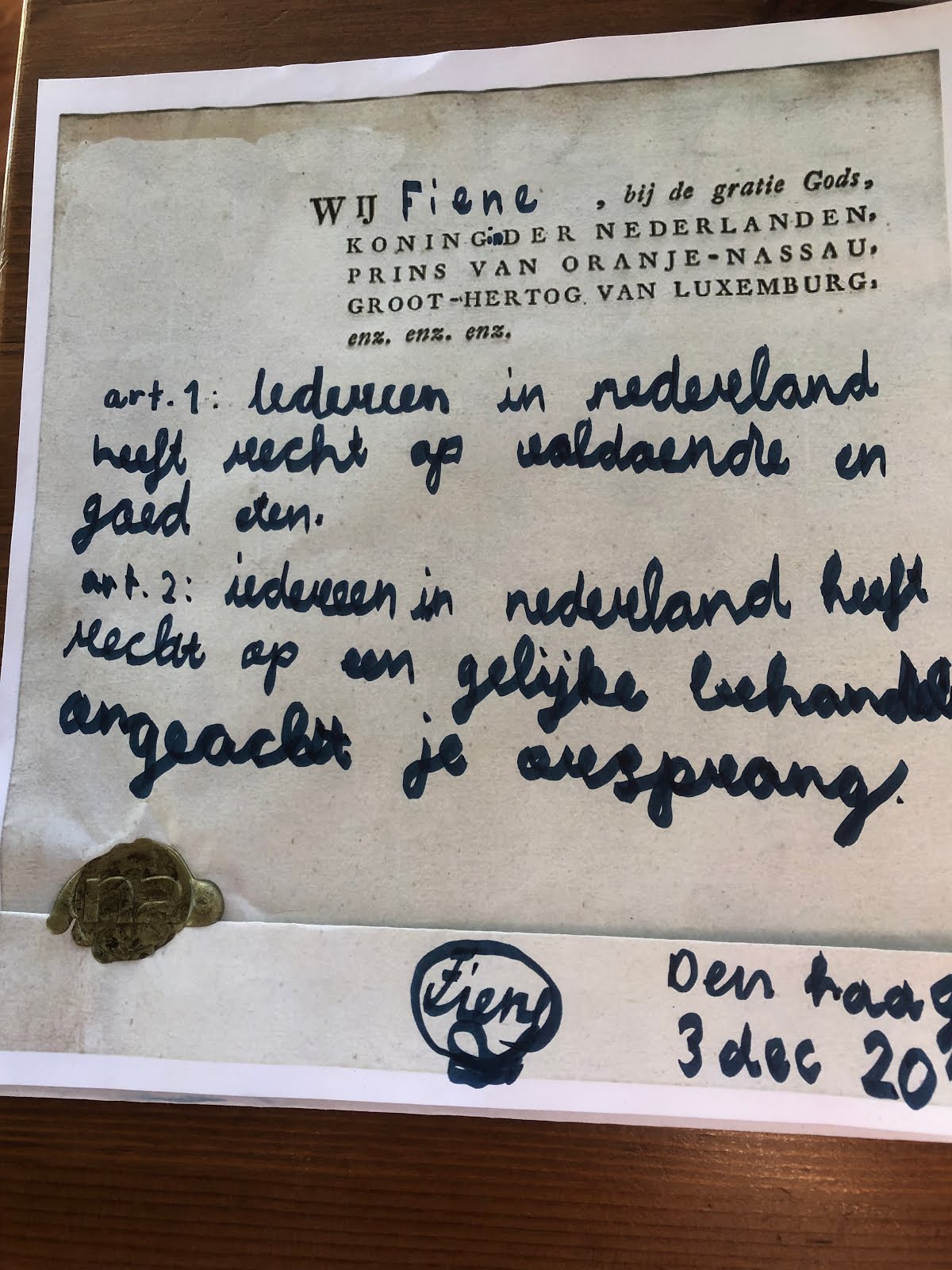 BereFien: Nationaal Archief