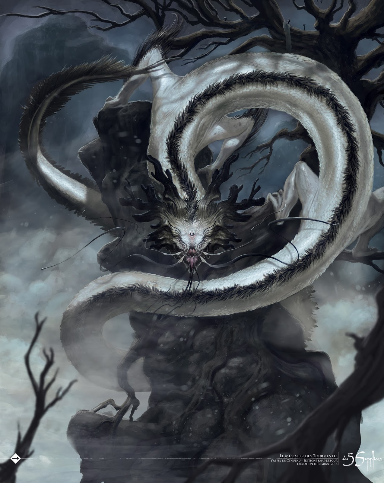 Loïc Muzy - artwork: couvertures et PNJ - L'Appel de Cthulhu 7éme ...