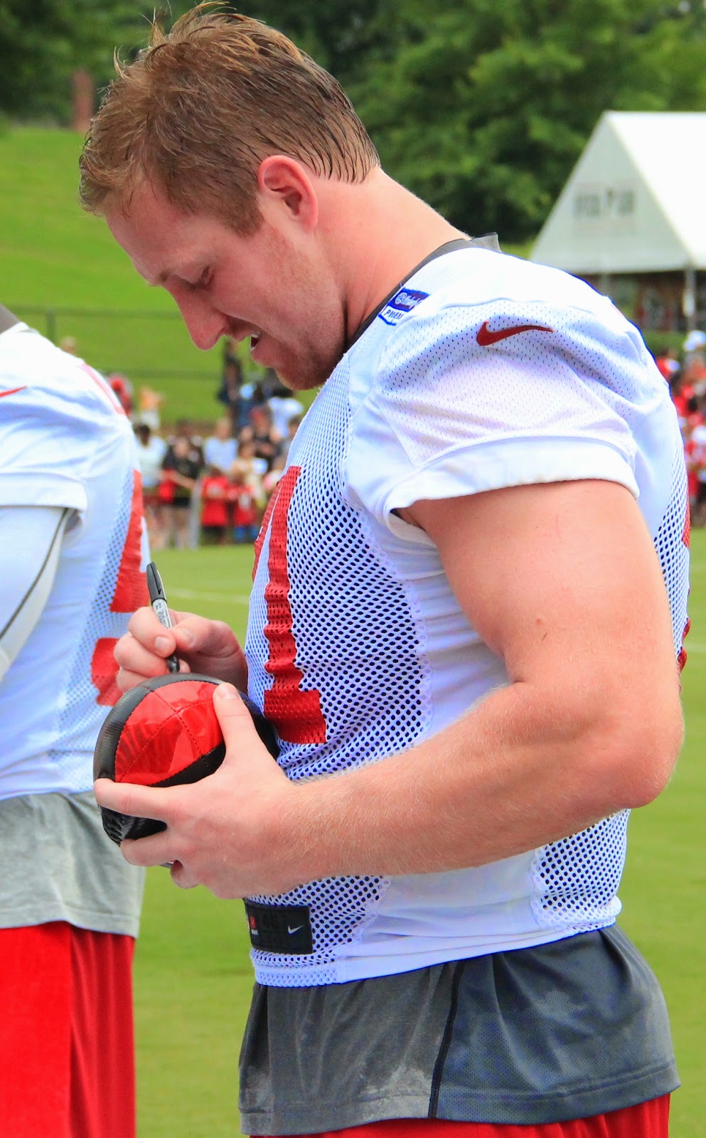 NFL TOP PLAYERS: Kroy Biermann trying to find their own pace