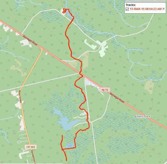 Gone Hikin': Batona Trail - Pakim Pond to Franklin Parker Preserve, NJ