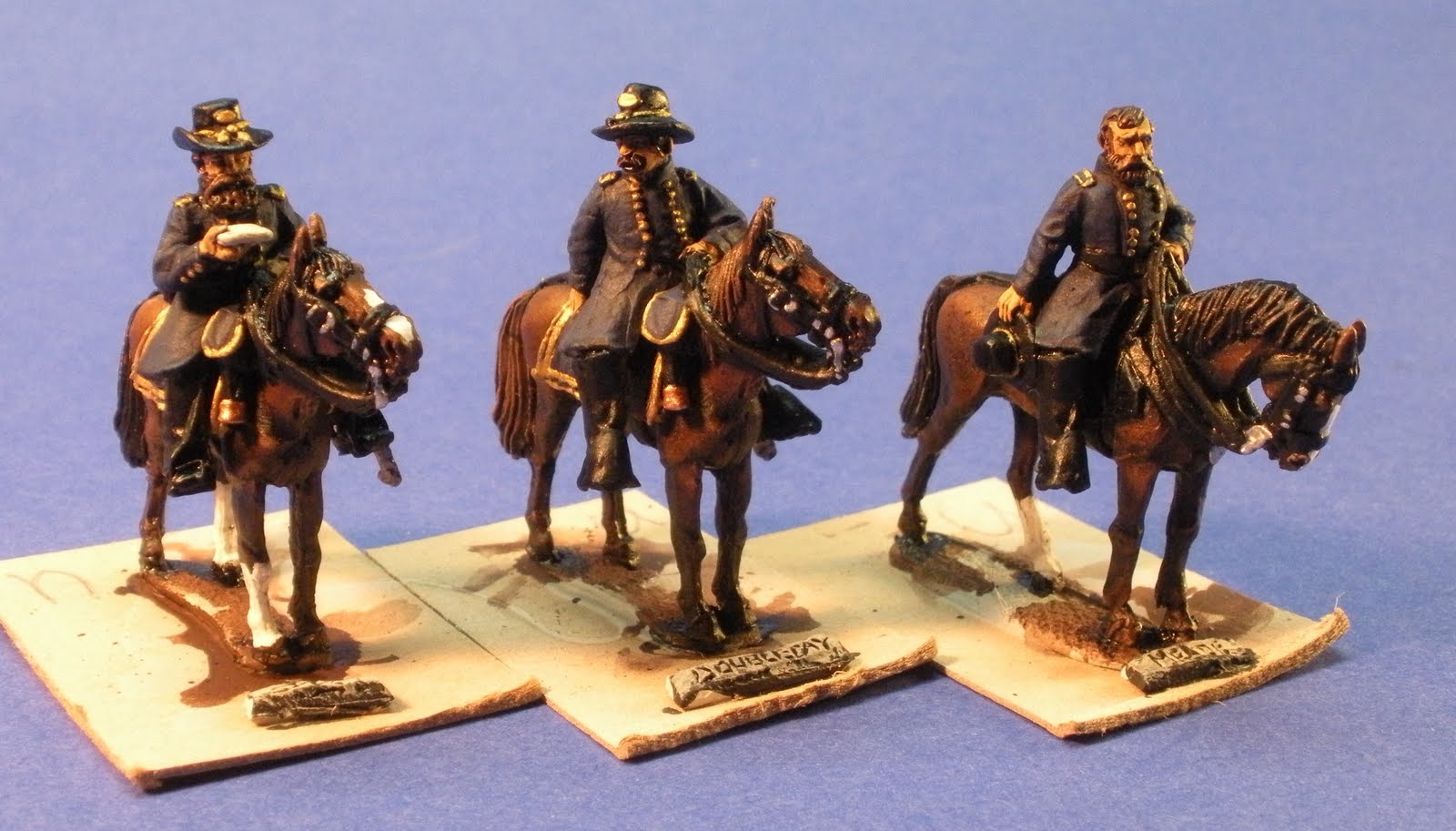 Rabbits In My Basement: 28mm Perry ACW Generals