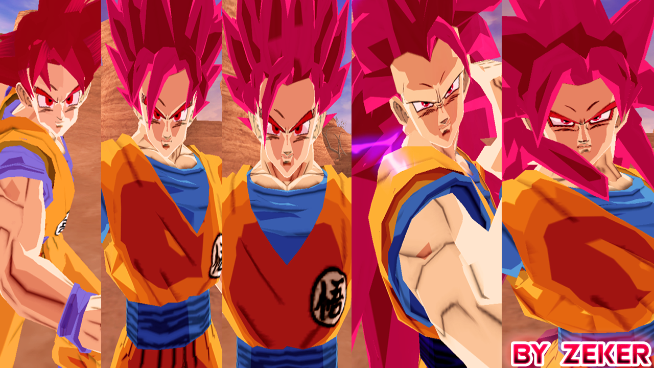 mods dbz BR: goku ssjgod