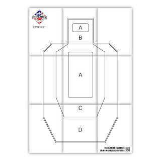 Распечатай и Стреляй!: Официальная мишень USPSA. Printable target USPSA